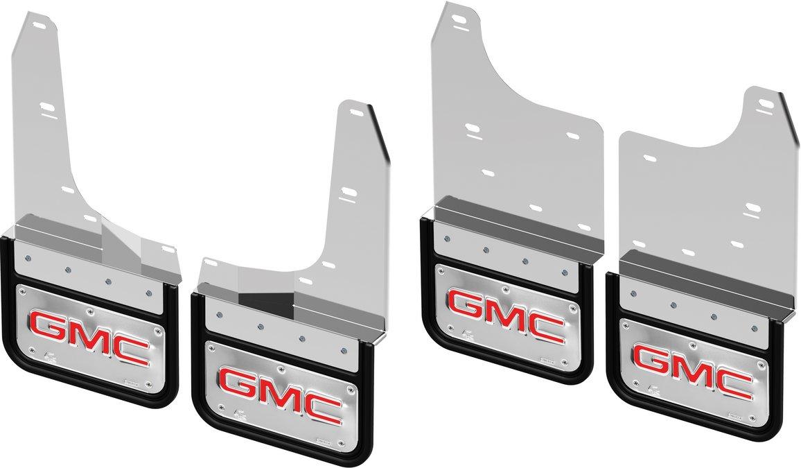 Truck Hardware - Truck Hardware Gatorback CS GMC Mud Flaps - Red