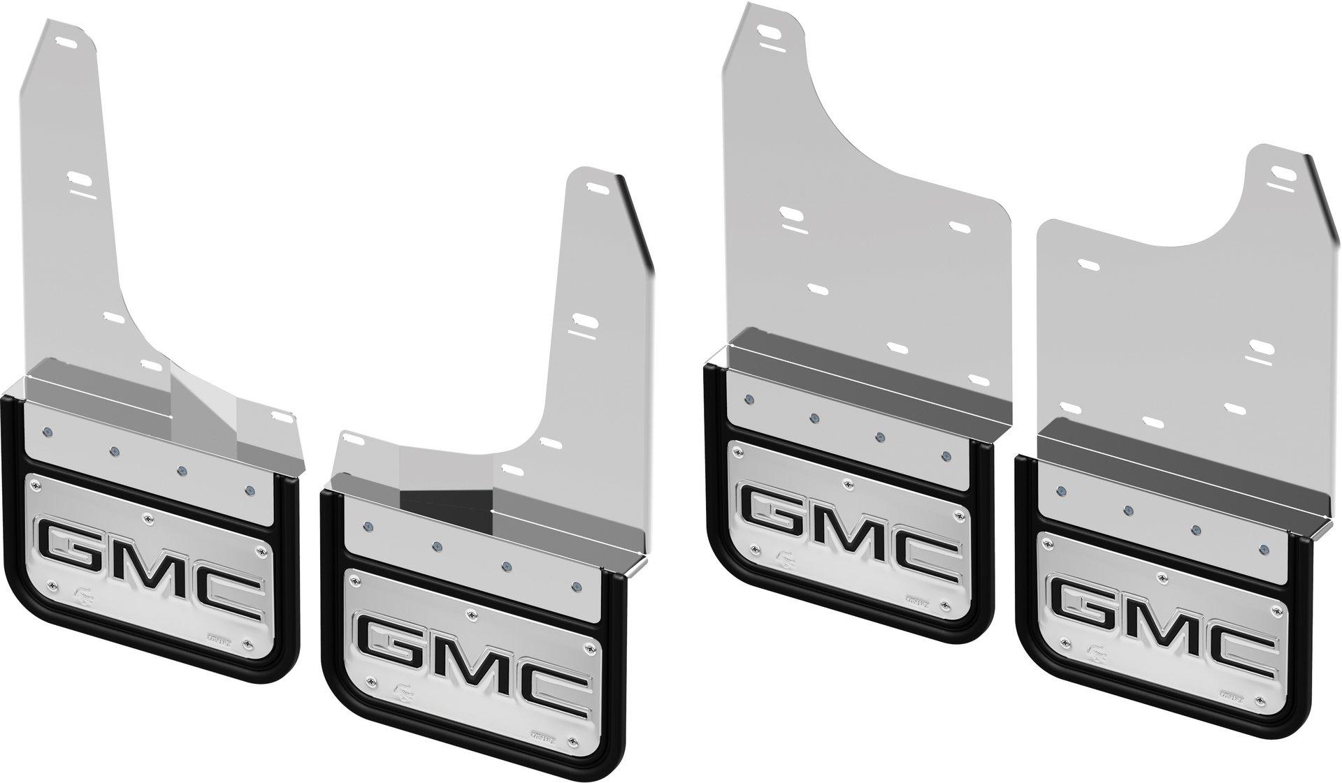 Truck Hardware - Truck Hardware Gatorback CS GMC Mud Flaps - Black