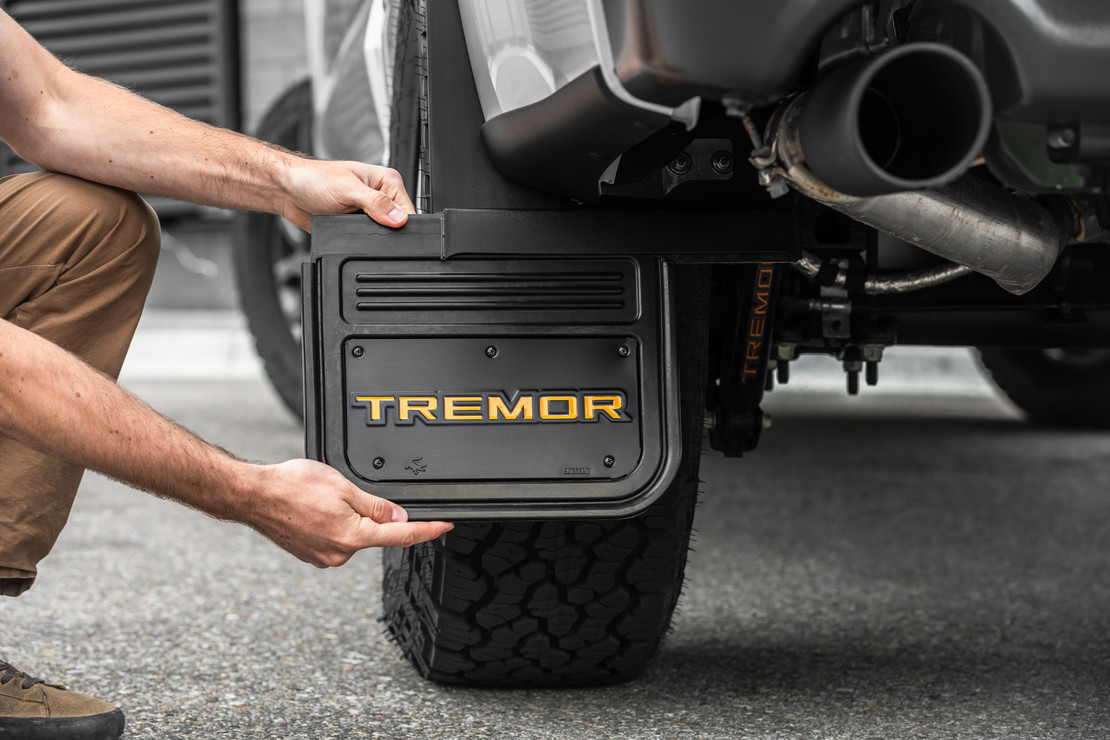 Truck Hardware - Truck Hardware Gatorback CN Tremor Logo Mud Flaps ...